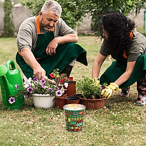 2 Packs Citronella Candle Outdoor Indoor, Large 3-Wick Bucket Candles for Summer, 20 Ounce Lemongrass Soy Wax Candles for Home Garden Patio Yard Balcony