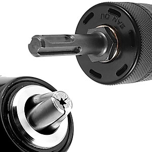 Heavy Duty Professional 2-13mm 1/2-inch SDS-Plus Keyless Adapter with Drill Chuck