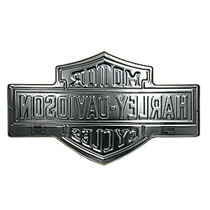 Harley-Davidson Distressed Long Bar & Shield Tin Sign 15.5 x 9.5 Inch 2010131