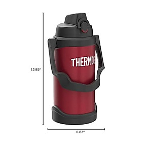 Thermos FJQ-3000 R Vacuum Insulated Sports Jug, 1.3 gal (3 L) Red