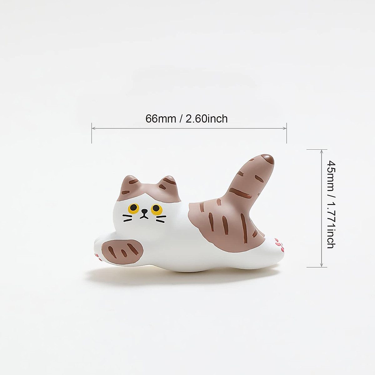 JADDSA Cat Magnet 3D Resin Refrigerator Magnets Stickers Cute Magnets Kitchen Decoration,Decorative Magnets with Double-Sided Stickers to Satisfy Any Panel.
