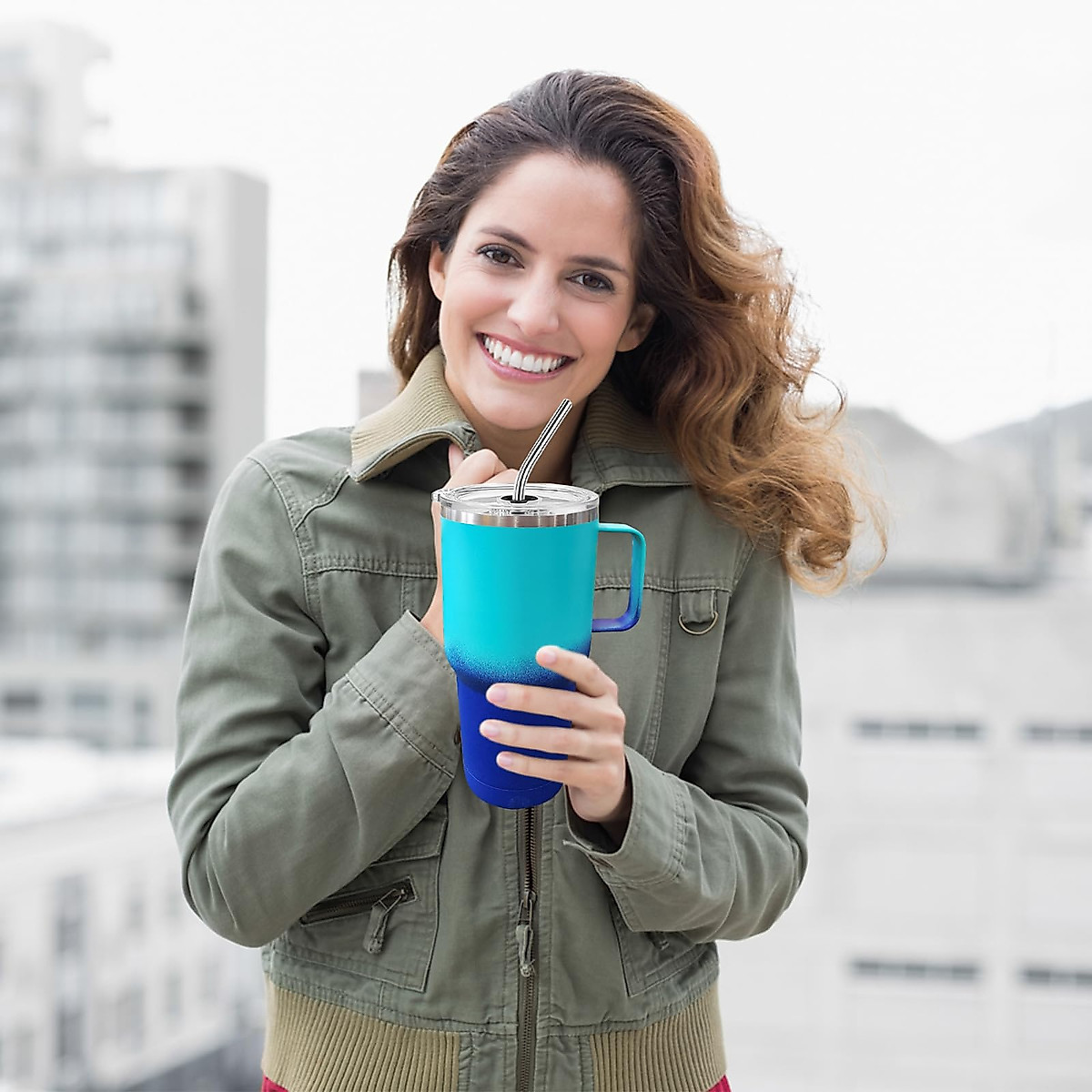 Amgkomp 2PACK Tumbler Replacement Lid 30oz for Yeti Rambler,Old Style RTIC,Beast Coffee Tumbler,30oz Coffee Mug Tumbler Spill Proof Lids,BPA free