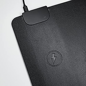 KeySmart TaskPad - Wireless Charging Desk Pad for Computer, Laptop, Phone