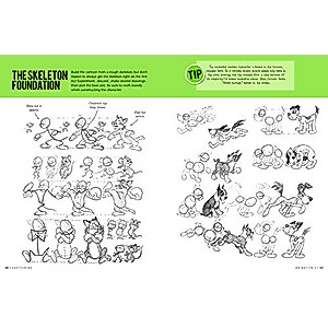 Cartooning: Animation 1 with Preston Blair: Learn to animate step by step (How to Draw & Paint)