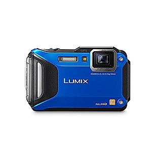 Panasonic DMC-TS6A LUMIX WiFi Enabled Tough Adventure Camera (Blue)