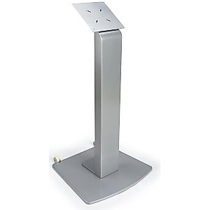 Displays2go, TV Touchscreen with Wheels, – Silver (DRTV3260SV)