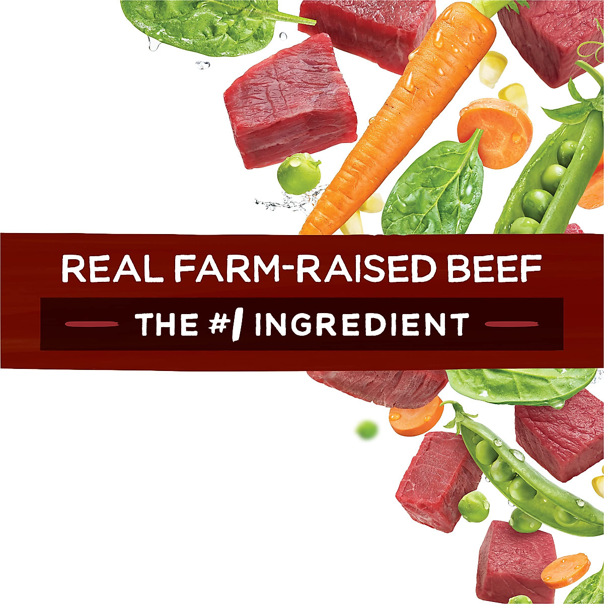 Purina Beneful Originals With Farm-Raised Beef, With Real Meat Dog Food - (Pack of 4) 3.5 lb. Bags