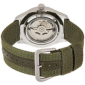 Seiko 5 Men's SNZG09K1 Sport Analog Automatic Khaki Green Canvas Watch