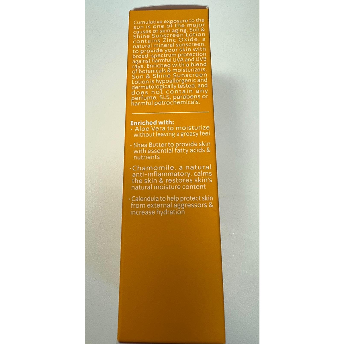 Sun&Shine 100% mineral sunscreen zinc oxide for Sensitive Skin: SPF50+ Broad Spectrum UVA UVB, Face sunscreen lotionreef safe, fragrance free 1.7 Oz