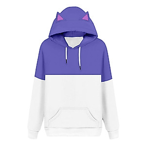 Roocnie Adult Unisex Luz Noceda Cosplay Hoodie Jacket TOH Sweatshirt Pullover Coat