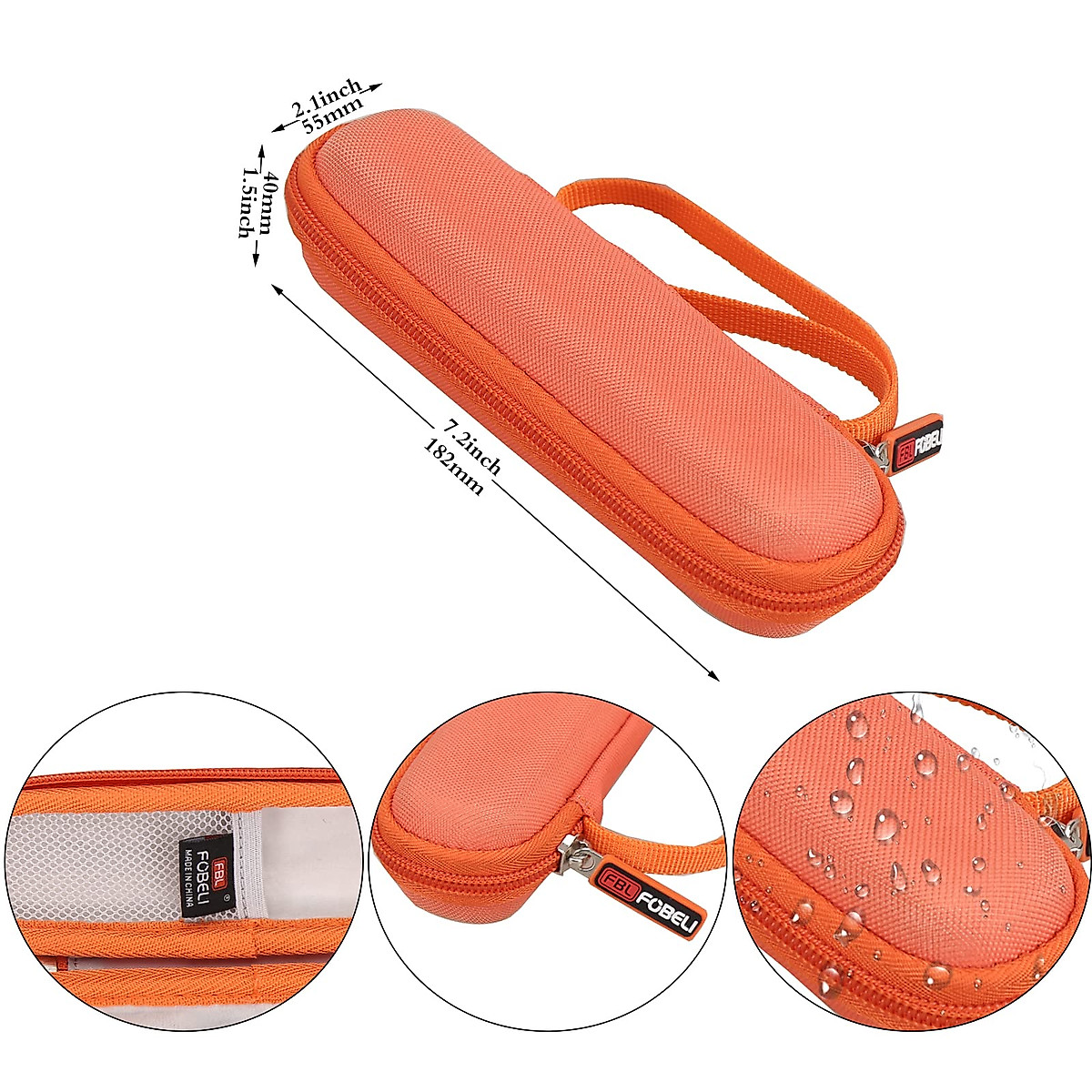 FBLFOBELI Hard Storage Case for Logitech Crayon Digital Pencil, Hard EVA Protective Carrying Case