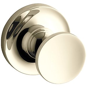 KOHLER K-14443-AF Purist Robe Hook, Vibrant French Gold
