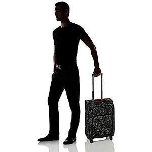 American Tourister Disney Softside Luggage with Spinner Wheels, Mickey Mouse Multi-Face, 21-Inch