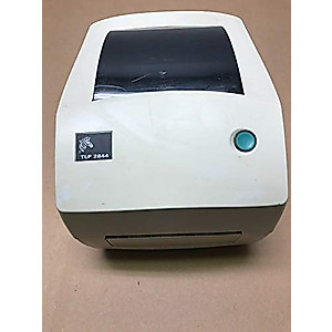 Zebra TLP 2844 Printer 2844-10400-0001 W/New Adapter, USB & Power Cables