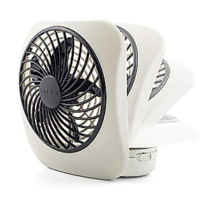 TREVA/O2COOL "Desk Fan,5"" dia. Blade,2 Speed", 1 ea (FD05004)