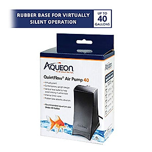 Aqueon QuietFlow Air Pump Black 40
