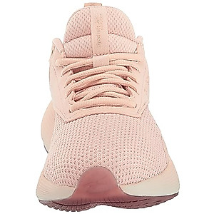 Reebok Womens Dmx Comfort + Slip-on Sneaker, Possibly Pink/Chalk/Sedona Rose, 7 US