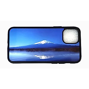 Glow Co., Ltd. 452-1-03 iPhone 11 Original Case, Mt. Fuji Tempered Glass & Stylus Pen Included