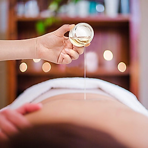 2oz Glass Jars 40 Pack, Hoa Kinh Mini Round Clear Glass Jars with Inner Liners and Black Lids, Perfect for Storing Lotions, Powders, and Ointments