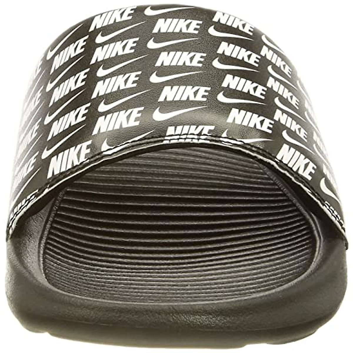 Nike Men's Victori One Slides, Black/White-black, 9