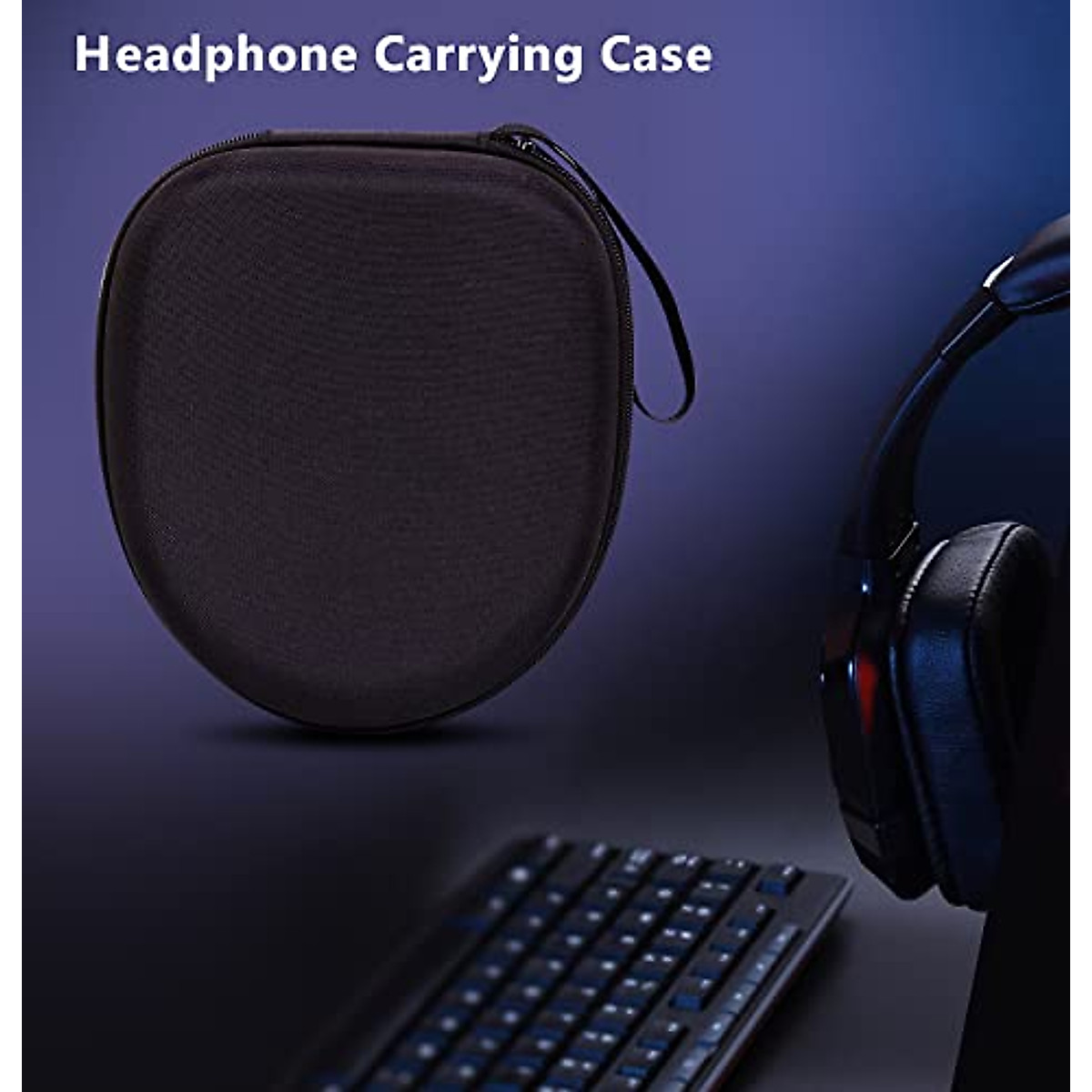 Ginsco Headphone Carrying Case Storage Bag Pouch Compatible with E7 PRO XB950N1 XB950B1 QC35