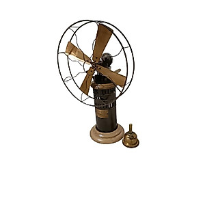 Time Fashion Antique Kerosene Oil Operated Steam Engine Fan Vintage Working Museum Fan