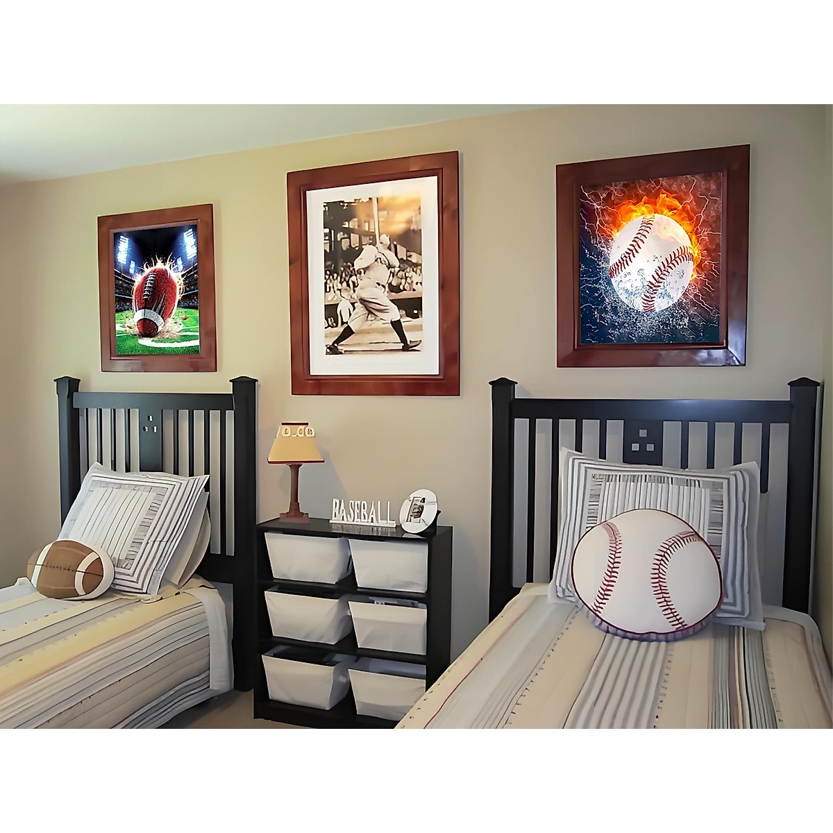 Apomelo Diamond Art Kit Football Super Football Bowl Diamond Art Painting Kit for Adults Football Soccer Sport Diamond Art Painting with Diamond Gem Art Crafts for Decor,12x16 inches