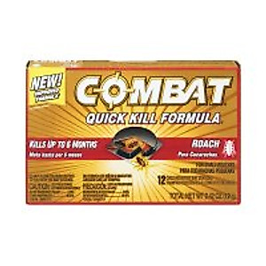 51910-00 Combat Quick Kill Formula Small Roach Bait Station 12/Pk