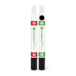 TouchUpDirect WA8555/41/GBA Black Raven Compatible With Cadillac Exact Match Touch Up Paint Combo - Essential Kit
