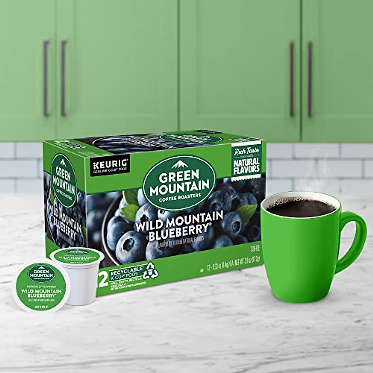 Fair Trade Wild Mountain Blueberry Coffee K-Cups