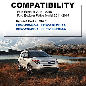 Rear View Camera Backup Camera Compatible with Ford Explorer 2011-2015, Rear View Assist Camera Replaces EB5Z-19G490-A,DB5Z-19G490-A