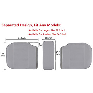 Big Ant 2 Pack Car Seat Cushion and Back Seat Cover for SUV Truck Van Sedan