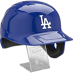 Rawlings Official MLB Mach Pro Replica Baseball Batting Helmet Series, Los Angeles Dodgers