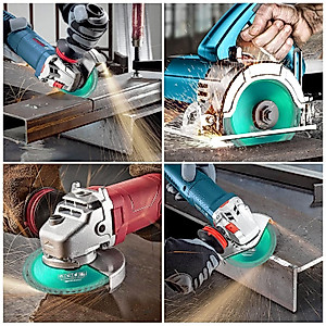 Indestructible Disc for Grinder, Upgraded Angle Grinder Cutting Disc, Ultra-Thin Saw Blade Diamond Cutting Wheels, Cutter Saw for Glass Wood Stone Metal Ceramic Tile Inner Hole 20mm (5Pcs)