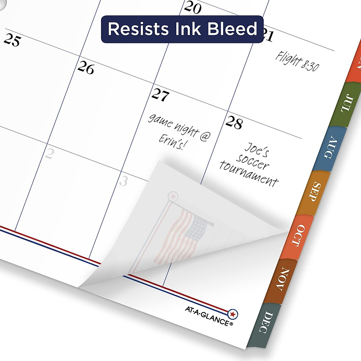 AT-A-GLANCE Charles Wysocki 2023 RY Daily Monthly Planner Refill, Loose-Leaf, Desk Size, 5 1/2" x 8 1/2"