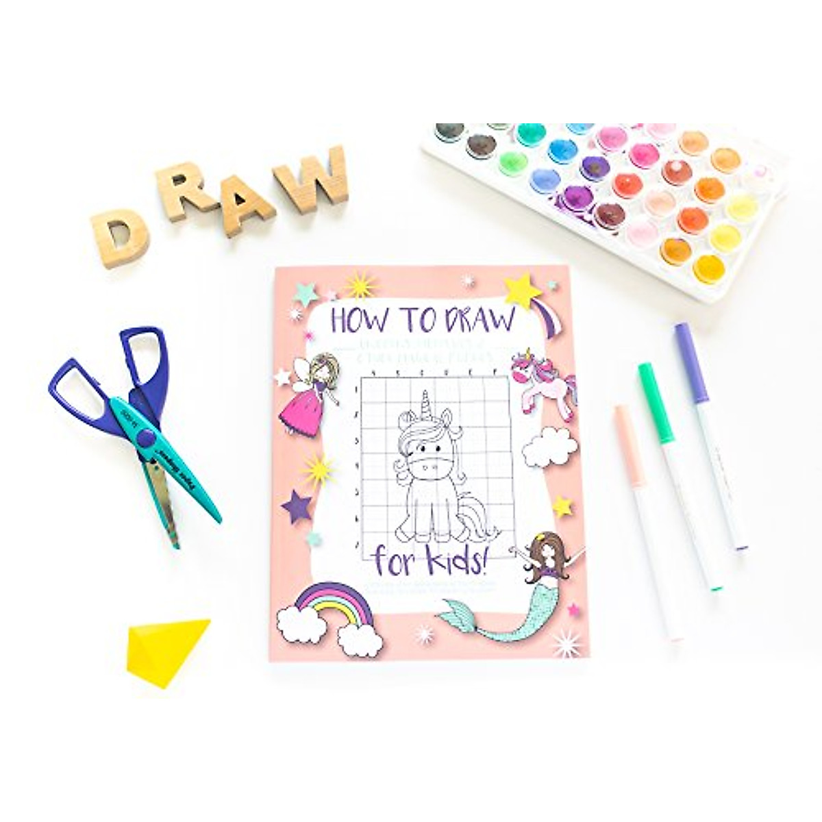 How to Draw Unicorns, Mermaids and Other Magical Friends: A Step-by-Step Drawing and Activity Book for Kids to Learn to Draw Cute Stuff