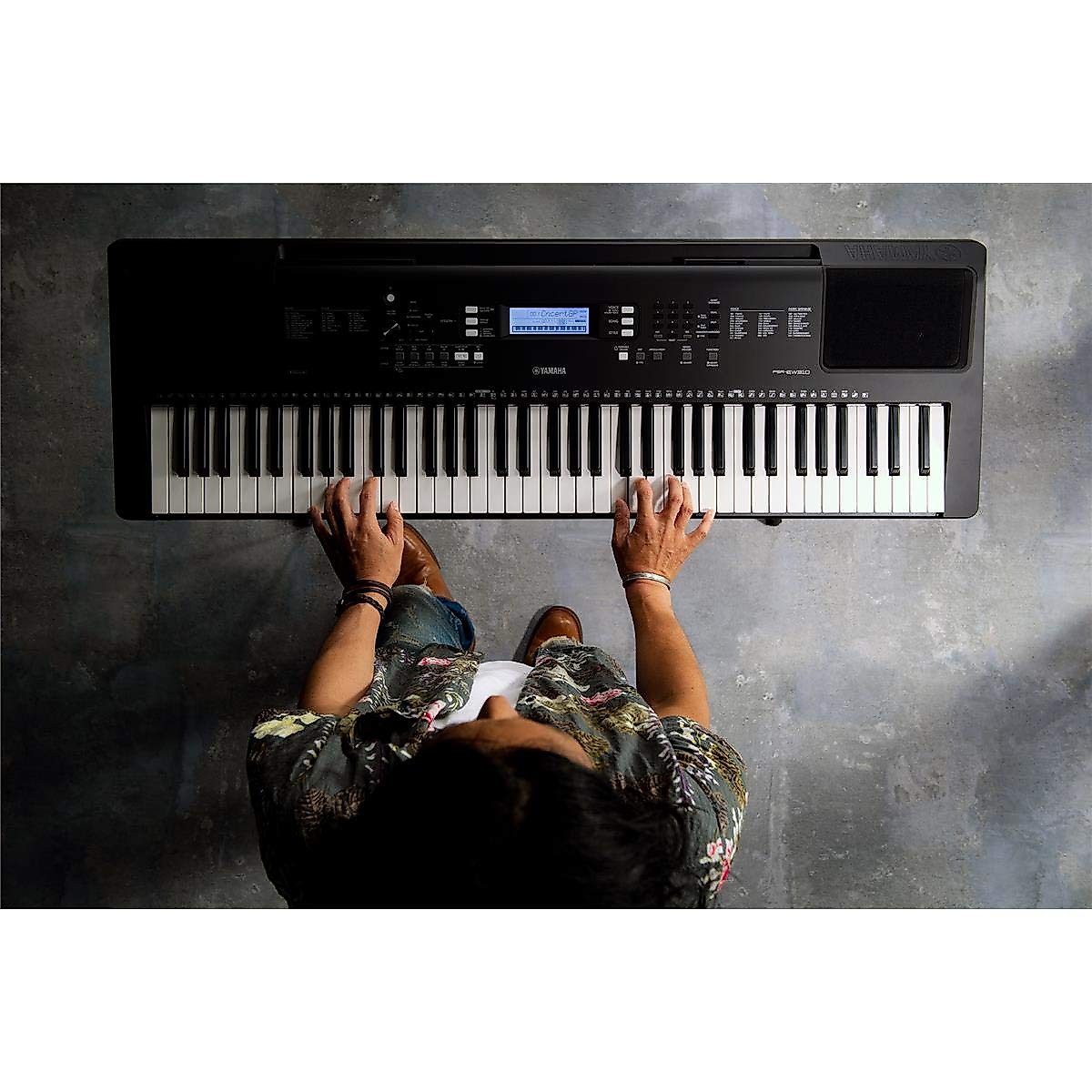 Yamaha PSR-EW310 76-key Portable Keyboard (Power Adapter Sold Separately)