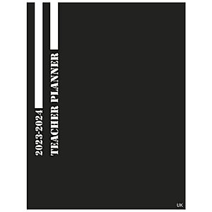 Teacher Planner UK 2023 2024: UK calendar - Review your daily priorities at the beginning of each day - UK calendar