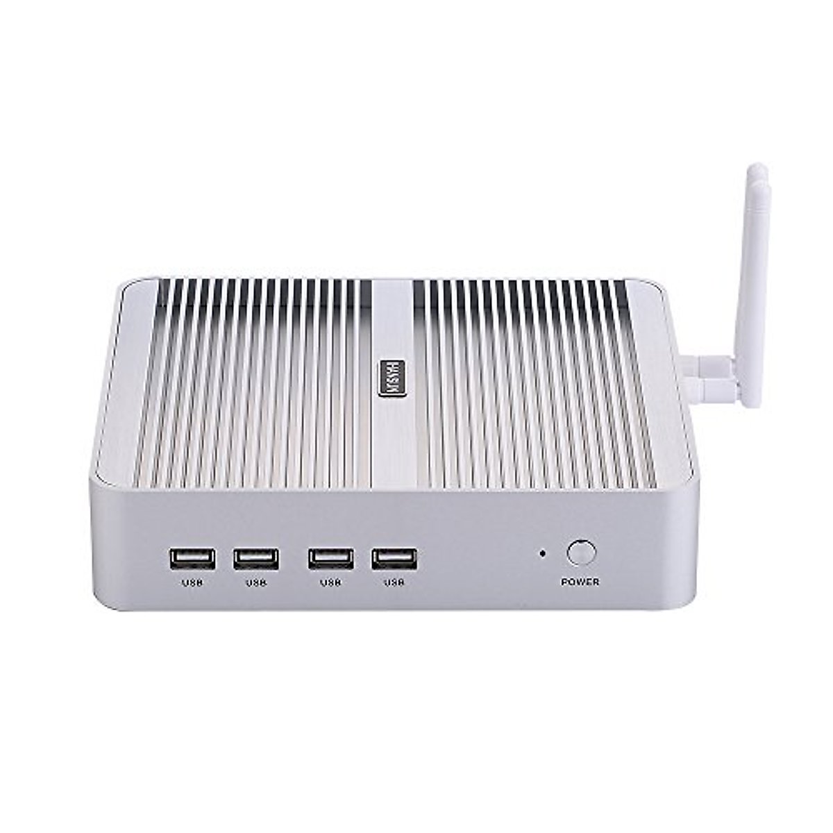 HUNSN Fanless Mini PC, Desktop Computer, HTPC, Kodi Box, Windows 11 or Linux Ubuntu, I5 8250U 8260U 8259U 8265U 8269U 8350U, BM07, VGA, HDMI, 4 x USB3.0, 4 x USB2.0, LAN, 8G RAM, 128G SSD