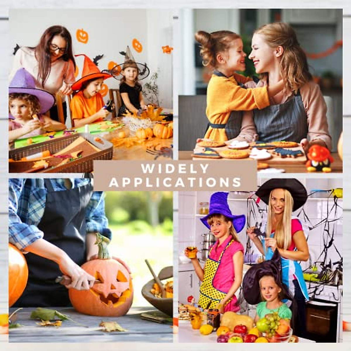 Crethinkaty 1 Pieces Halloween Aprons,Halloween Kitchen Baking Aprons,Halloween Party Apron, Waterproof Apron Chefs Pinafore Apron Cooking BBQ （Style 2）