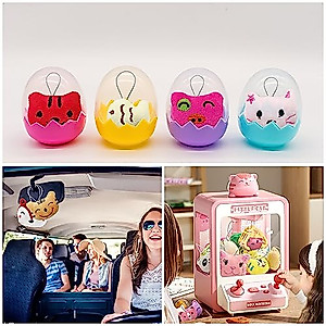 XIPEGPA 50 PCS Mini Animal Plush Toys Set Cute Small Animal Stuffed Toy Keychain for Party Favors Keychain Ornament for Goody Bag Easter Egg Stuffers Carnival Birthday Party Classroom Prizes