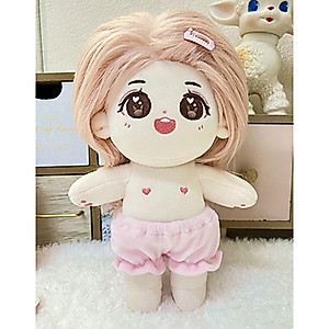 niannyyhouse 15cm 20cm Plush Doll Clothes Shorts Thickened Leggings Ribbed Socks Soft Stuffed Plush Toy Dress Up (a2, 20cm)