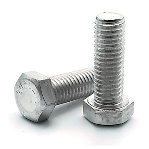 Aluminum Hex Bolts 1/2-13 Full Thread Hex Cap Screws 1/2-13 x 1 inch QTY 25