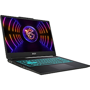 MSI Cyborg 15 15.6" FHD 144Hz Gaming Laptop - 13th Gen Intel Core i7-13620H 10-Core up to 4.90 GHz CPU, 32GB DDR5 RAM, 4TB NVMe SSD, GeForce RTX 4050 6GB, Wi-Fi 6 Gig+ Bluetooth 5.2, Windows 11 Pro