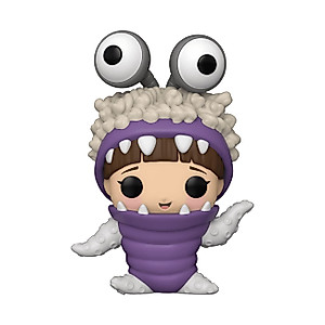 Funko Pop! Monsters Inc Set of 5 - Boo w/Hood Up, Celia, Mike w/Mitts, Sulley w/Lid and Yeti