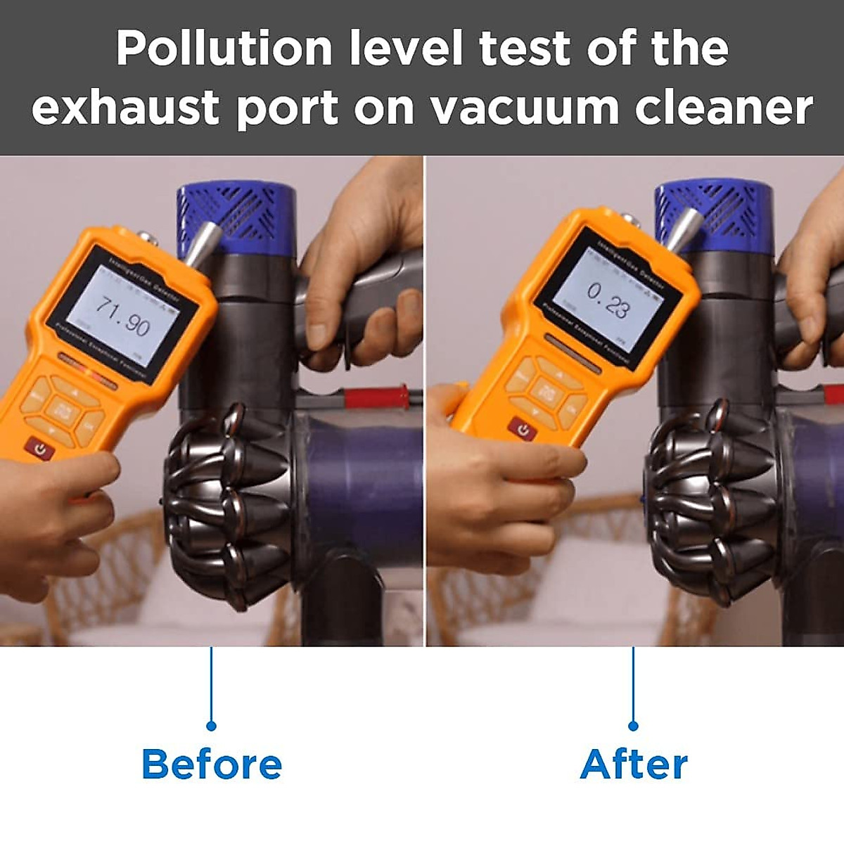 Clean & Block Vacuum Odor Eliminator and Air Freshener for Vacuum Bin and Canister, Safe and effective sterilization solution for home, office, carpet (6 Pack)