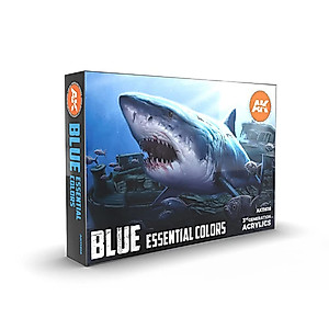 AK-Interactive Blue Essential Colors Set