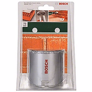 Bosch 2609255626 Tungsten Carbide Grit Holesaw with Diameter 73mm