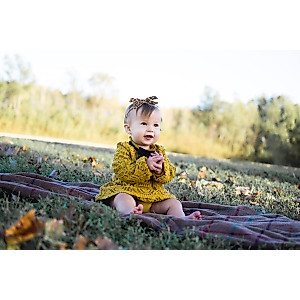 Hjiaruiky Baby Girl Headbands and Bows Nylon Elastic Bow Headbands for Baby Girls Newborn Handmade Hairbands Hair Accessories for Infant Toddler