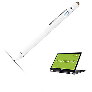Chromebook USI 2.0 Stylus for Lenovo Duet 3 Chromebook Ideapad Pen, 4096 Level Pressure Sensitive Pencil for Lenovo Chromebook Duet, ASUS Chromebook, HP Chromebook X360, Google Pixel Tablet,White